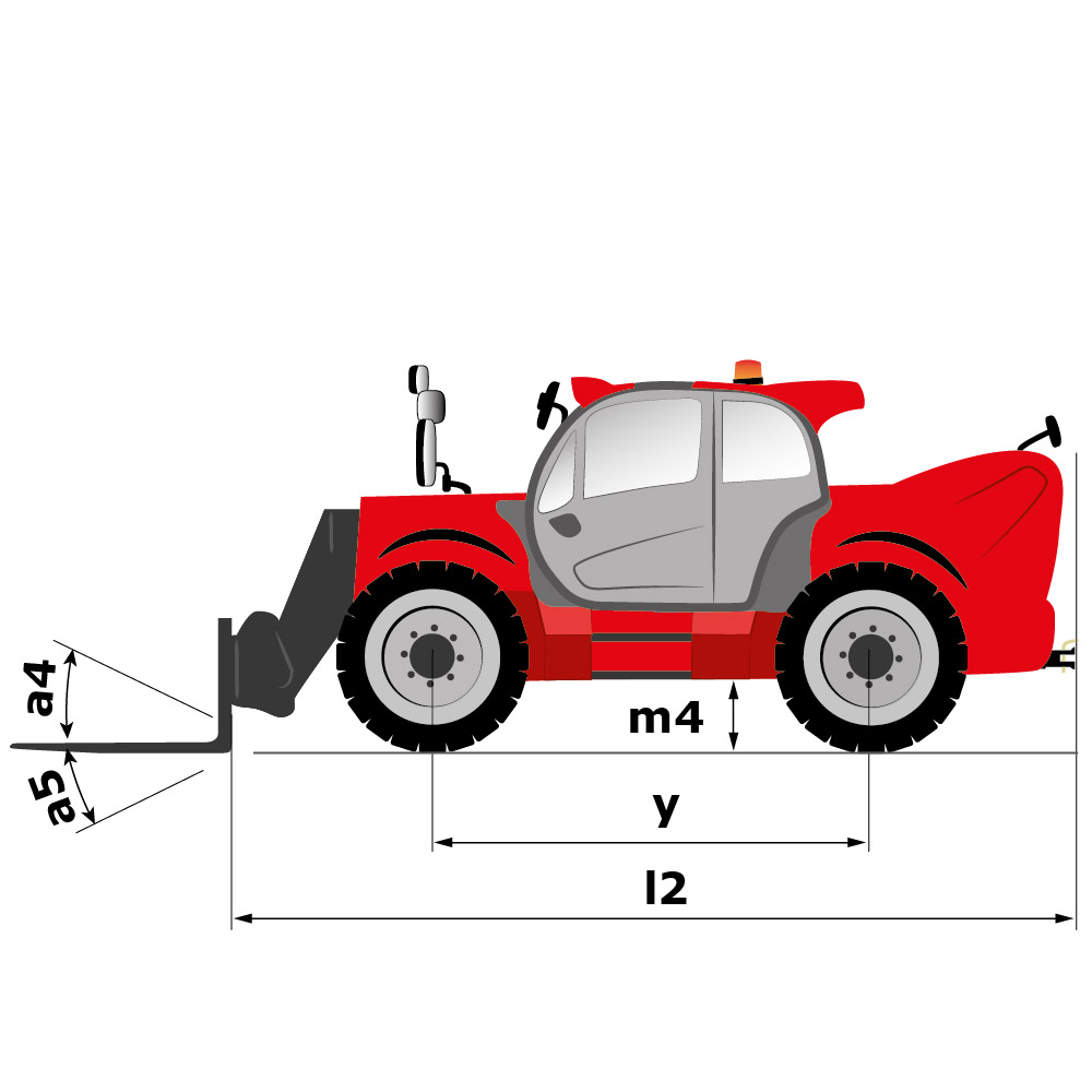 Scale drawing (side view)